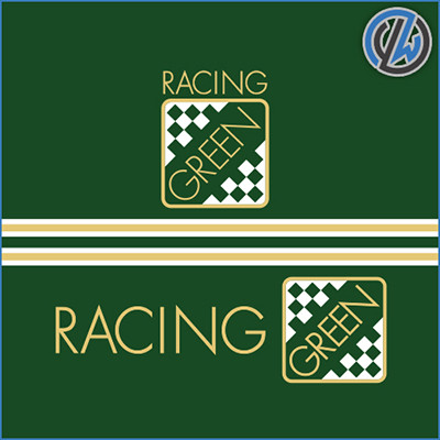 Classic Mini Racing Green Decal Pinstripe Kit | VinylWorks