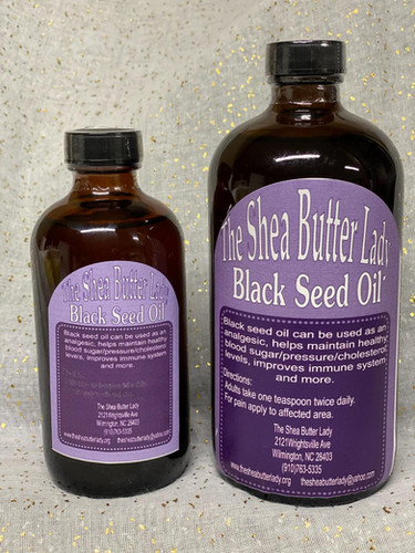 Black Seed Oil - Small, Large | The Shea Butter Lady