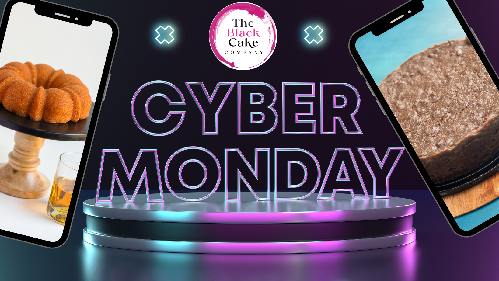 Cyber Monday Greetings from The Black Cake Company!