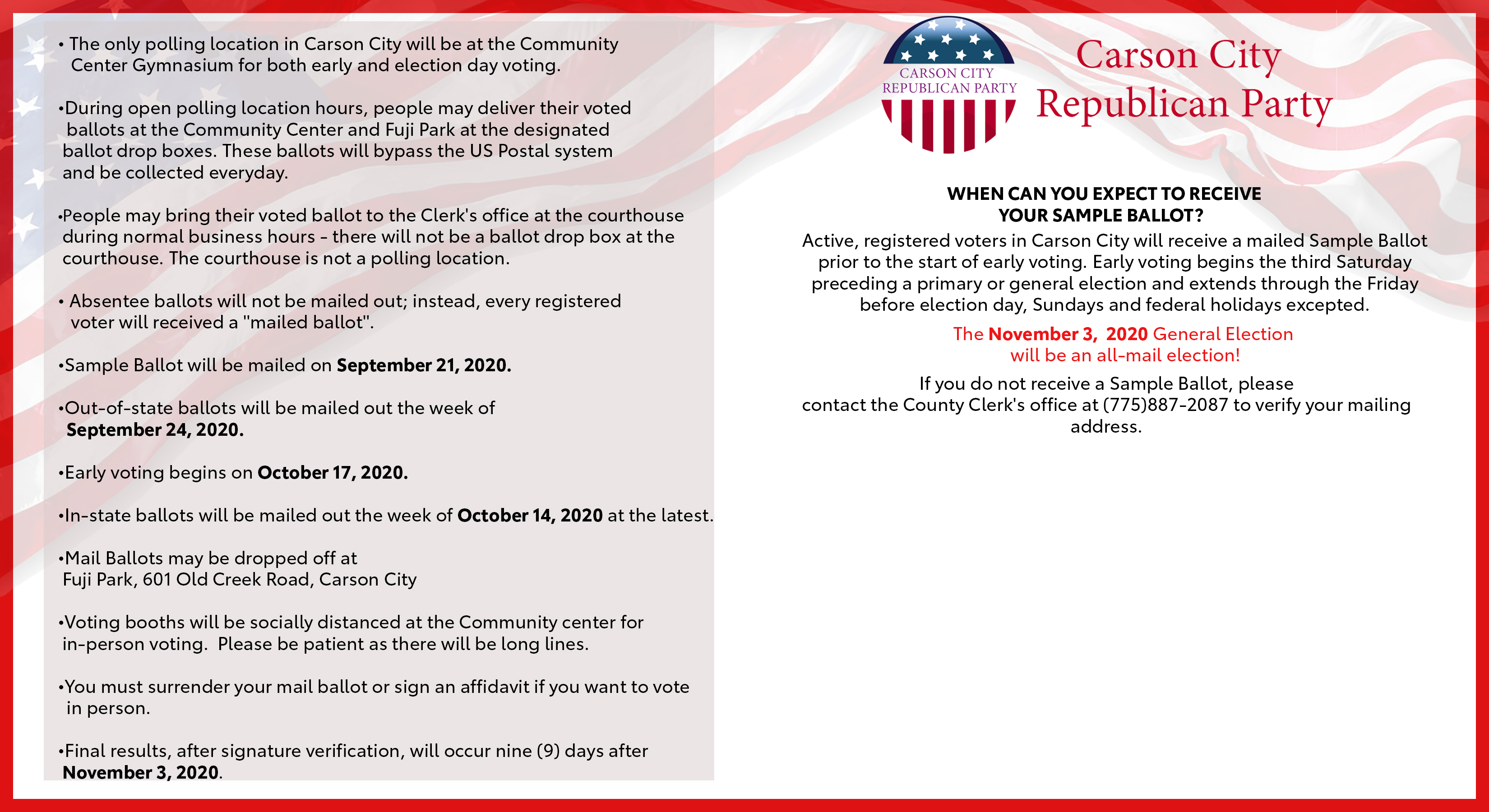 Carson City Republicans | CarsonCityRepublican | United States