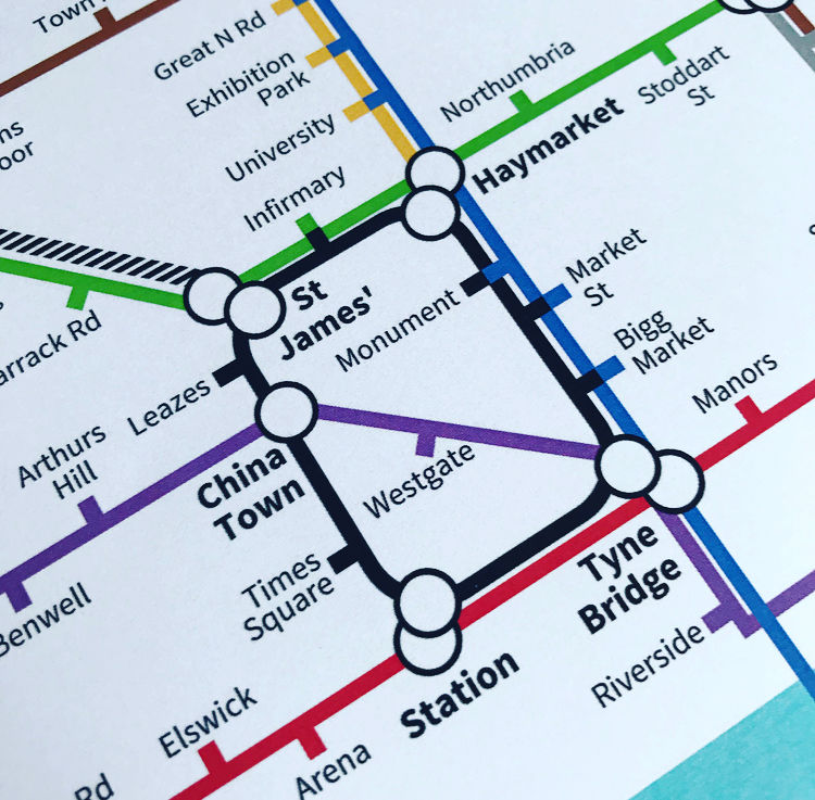 Full Range | Underground Style Transport Maps | Underdog Studio