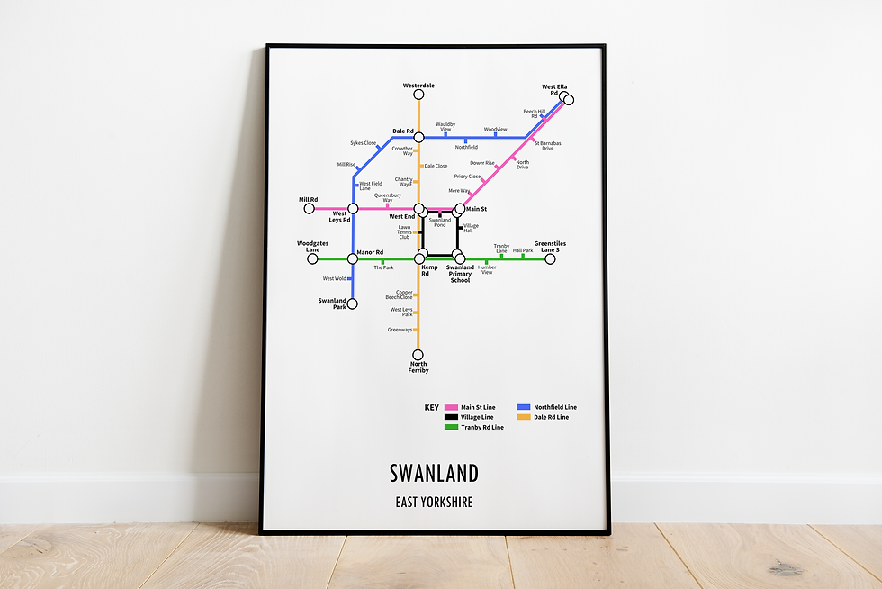Full Range | Underground Style Transport Maps | Underdog Studio