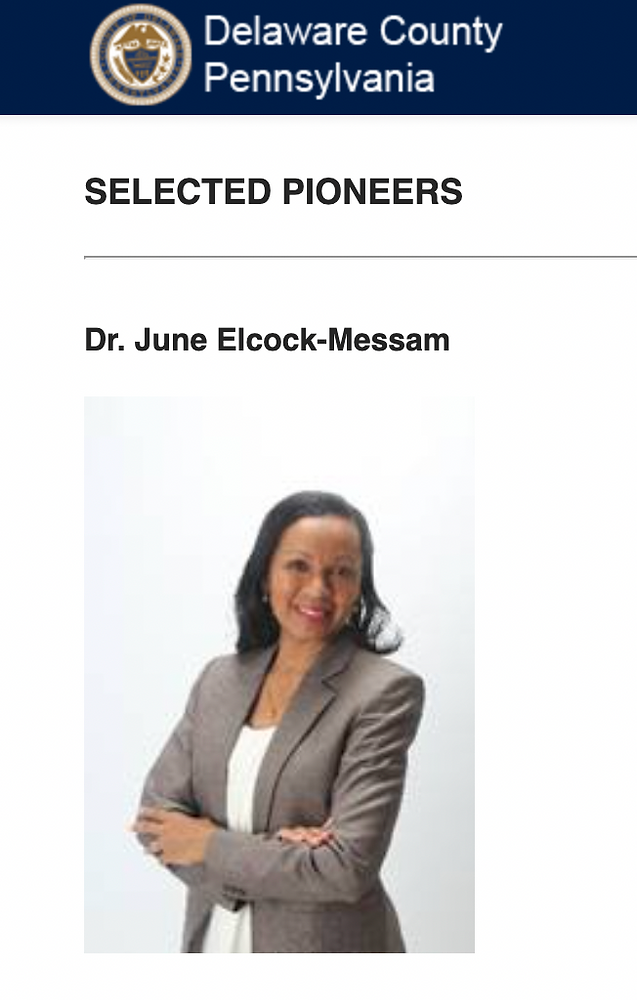 Congratulations to Dr. June Elcock-Messam who was recognized as a ...