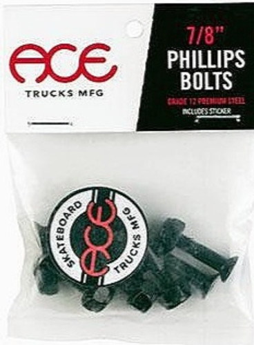 Ace "Phillips Head" 7/8"or 1" Hardware | Z-East Skateboards