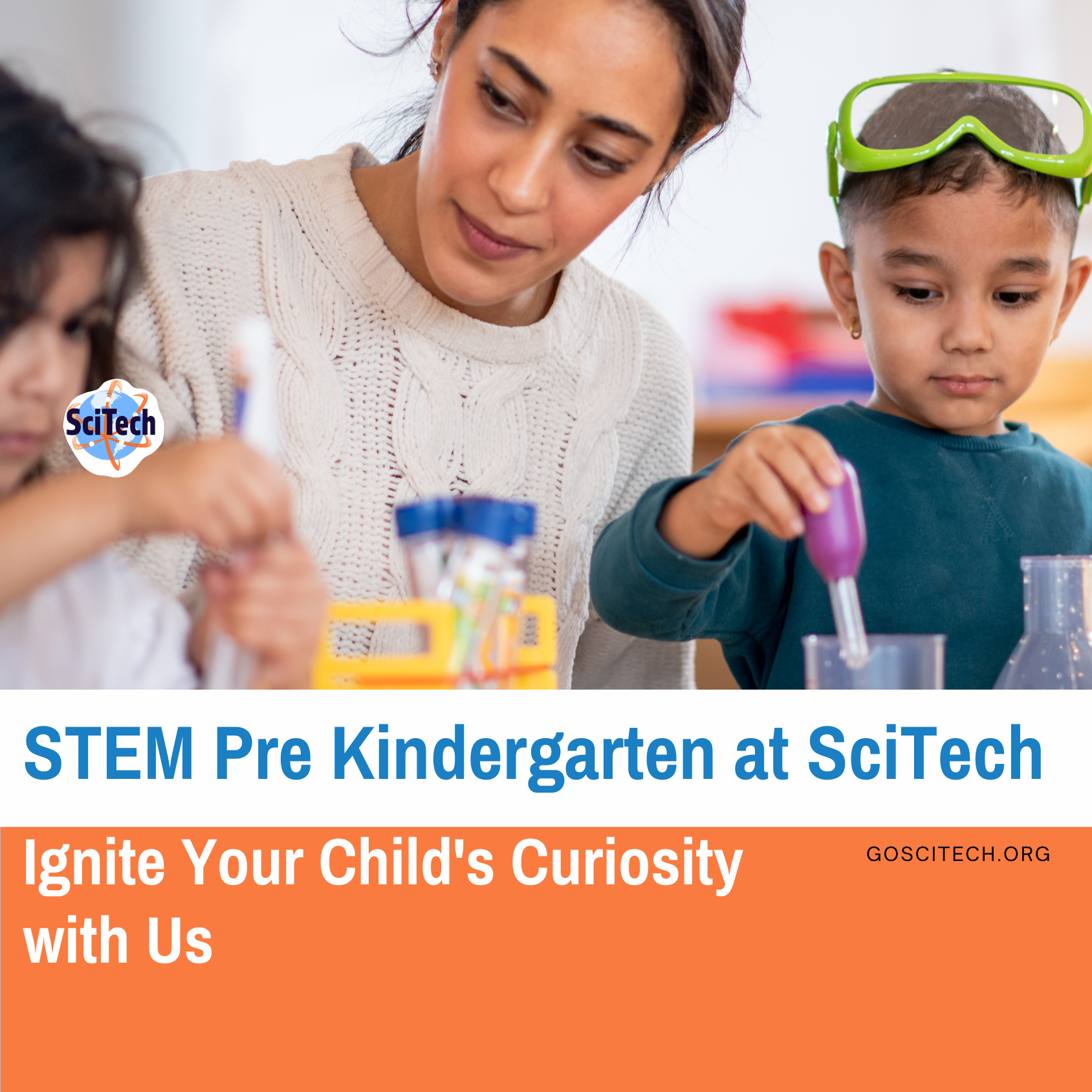 STEM Pre Kindergarten '25-'26 Program (Sept-May) | Scitech