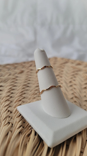 Wavy Stacker Ring | miKai collections