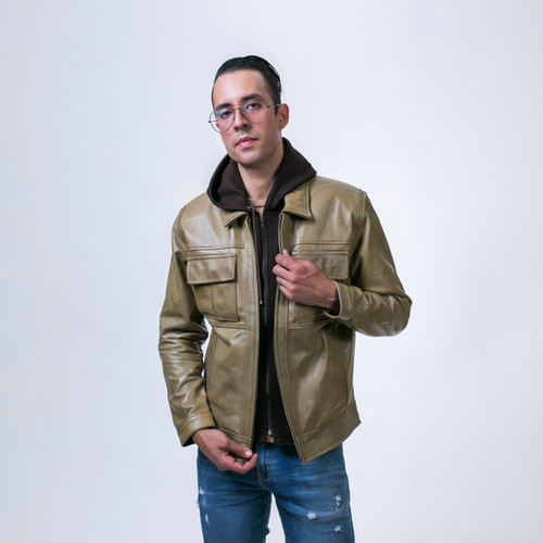 Hugo Borrego Bitonado Verde | Castelli Leather Aut