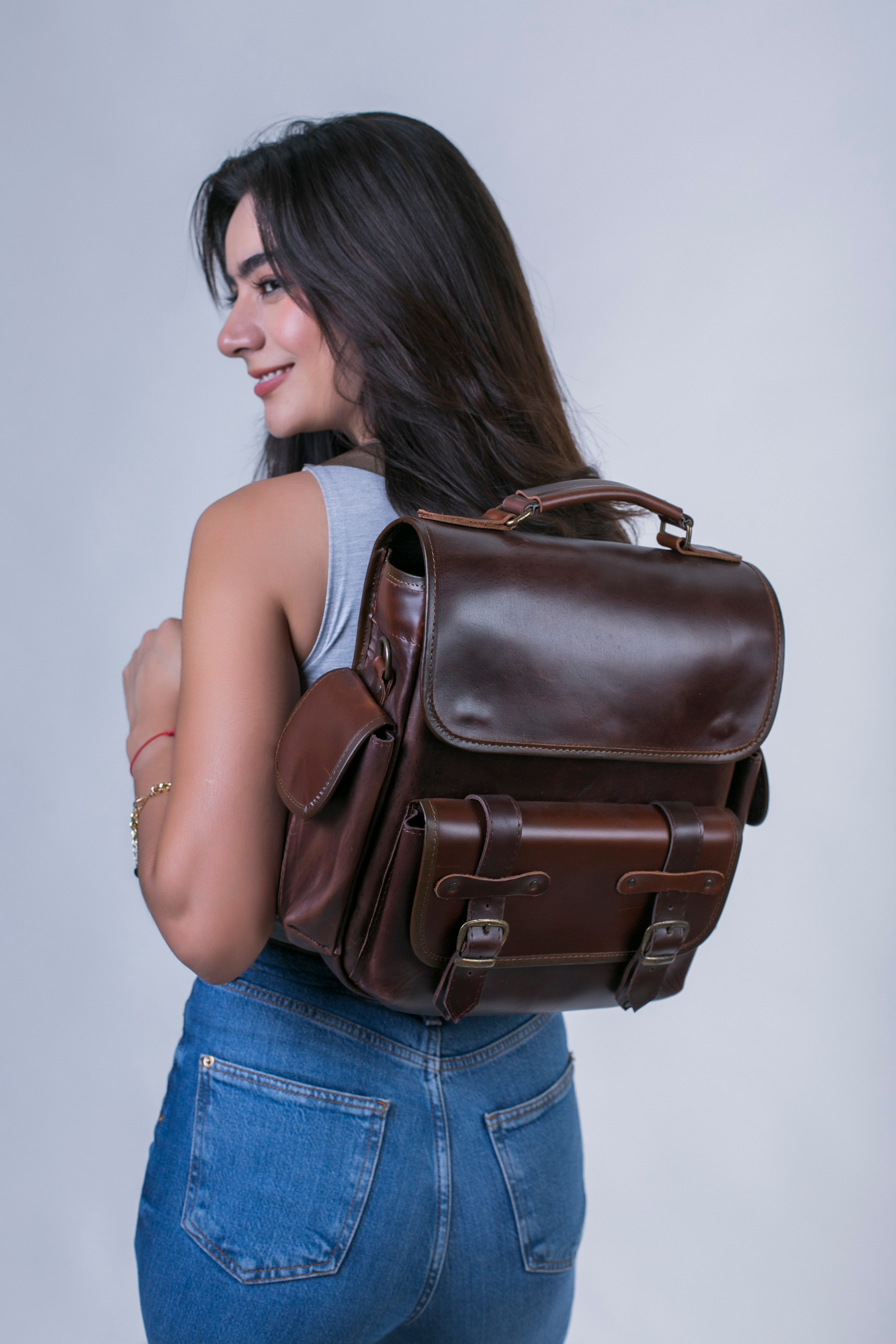 Backpacks de Piel Mujer | Castelli Leather Aut