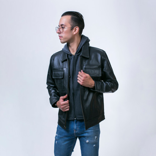 Hugo Borrego Negro | Castelli Leather Aut