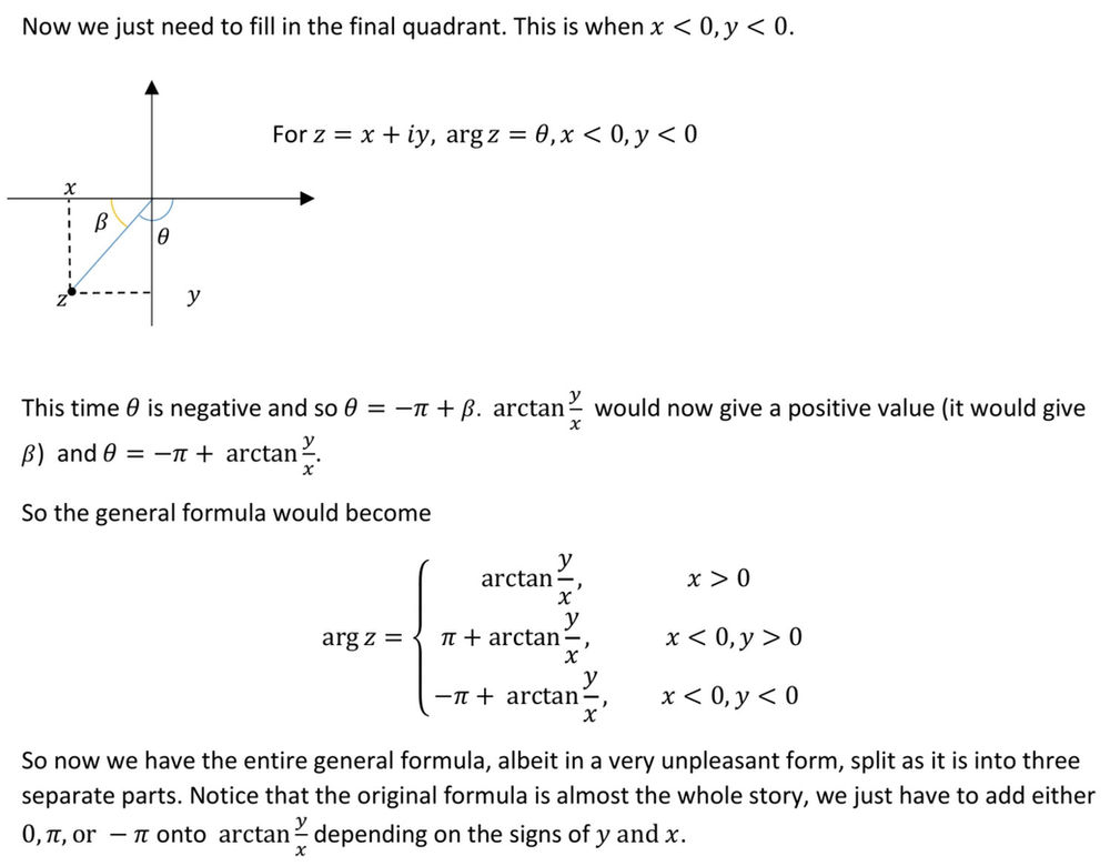 A Formula For An Argument