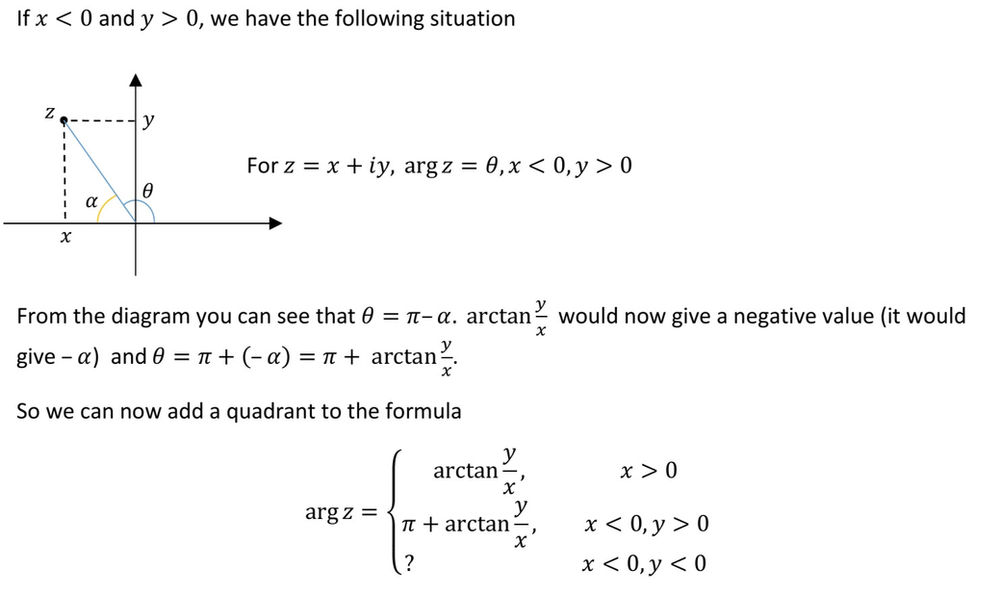 A Formula For An Argument