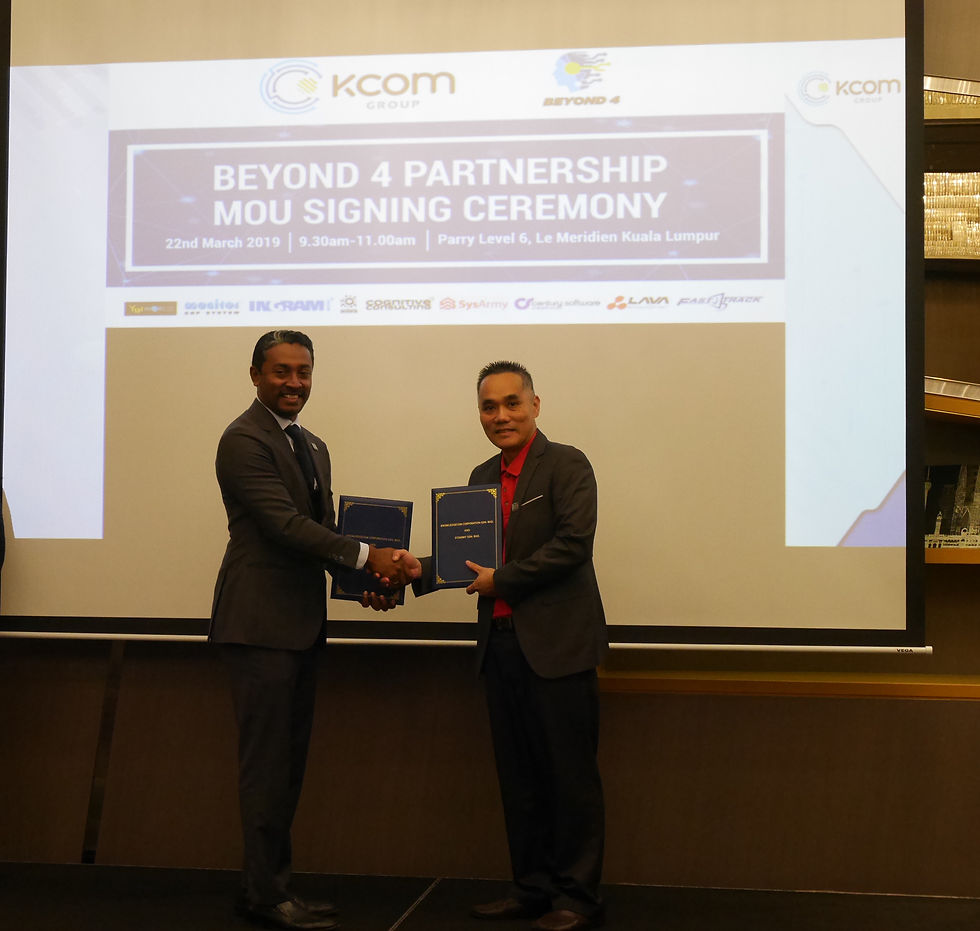 Beyond 4 MoU Signing | SysArmy