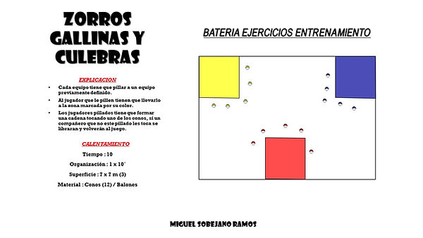 Juego "Gallinas, Zorros y Culebras" | desdeelareatecnica