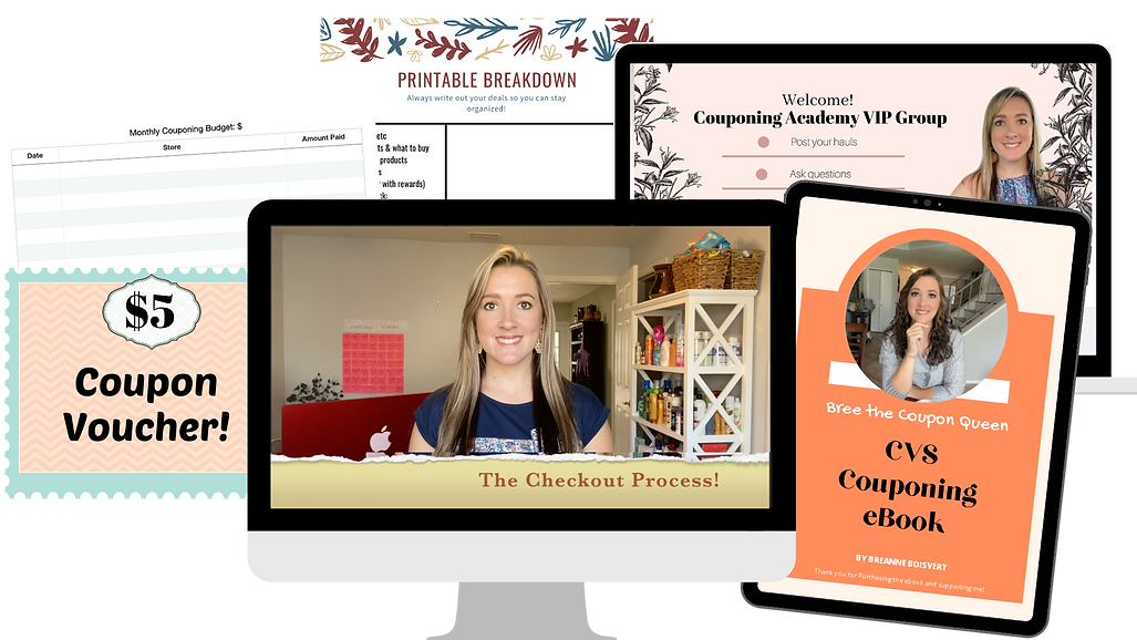 CVS Coupon Course Mysite