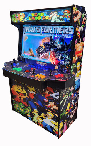 43" 4K Classic Characters 4-Player Upright Arcade Game | N2fun.com