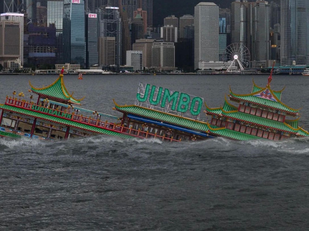 Jumbo Floating Restaurant Sinks
