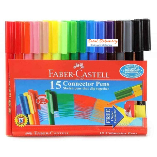 Faber-Castell Connector Pen Set (Pack of 10) | Sunil Stationery
