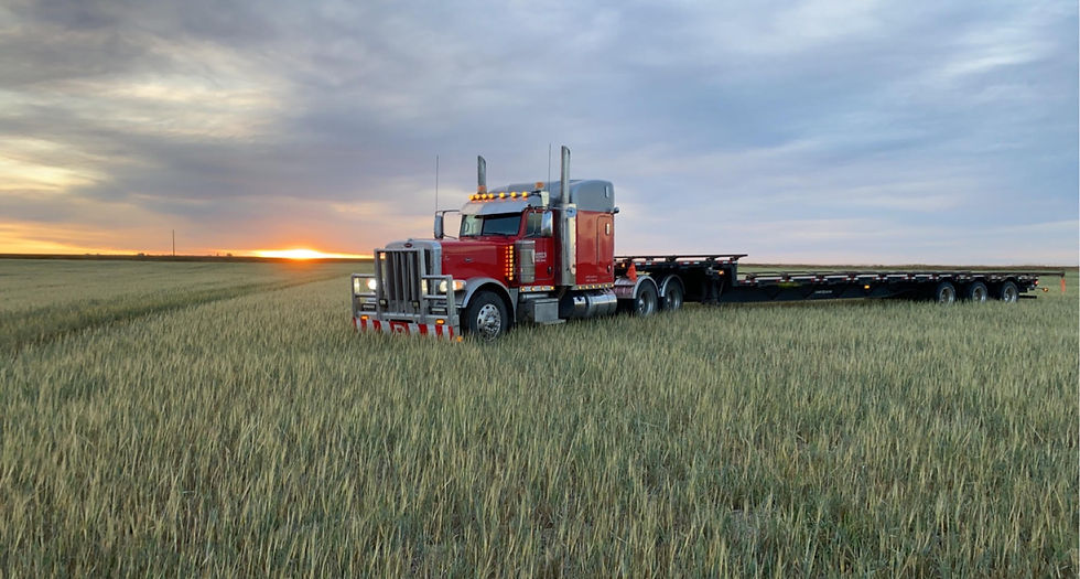 Grain Hauling | Sharpe's Trucking Ltd.