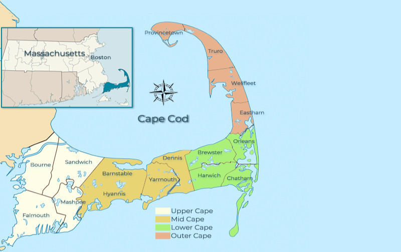 Towns (List) | Cape Cod Bliss