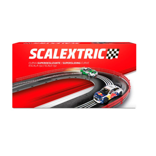 Conjunto Pistas Curva Chicane Deslizante Scalextric advance original U10398S100 | M2SLOT
