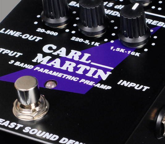 3 Band Parametric EQ | Carl Martin