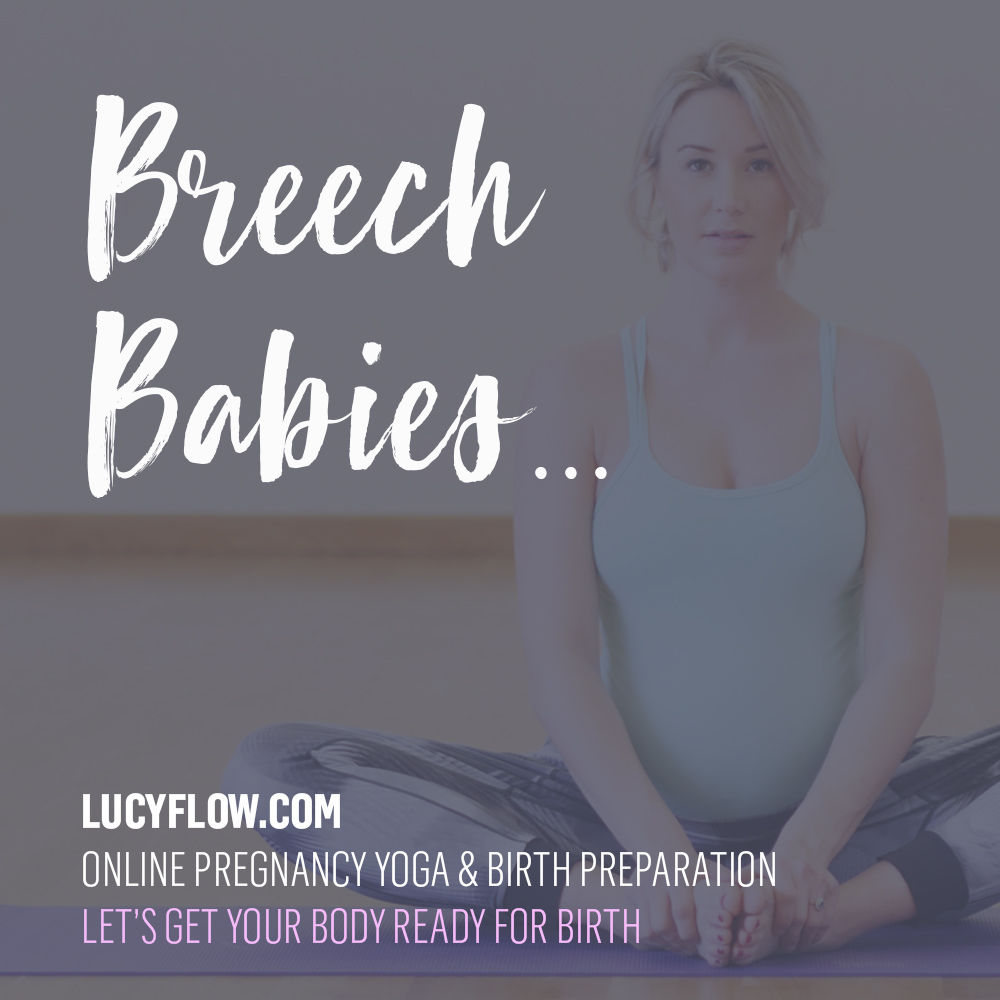 How pregnancy yoga can help with breech babies