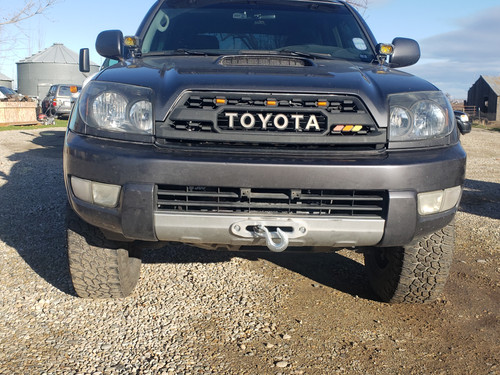 4th gen 4runner winch mount | AMP'd up LLC