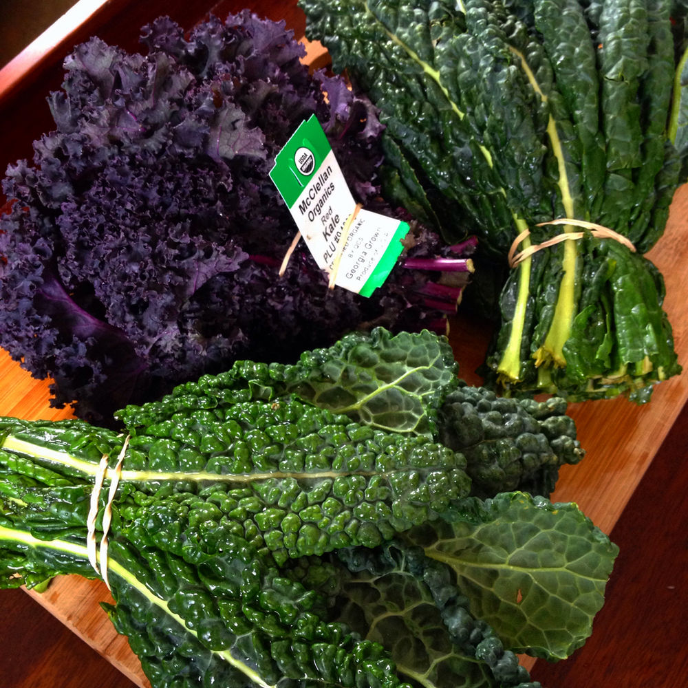 Sweet & Tangy Steamed Kale