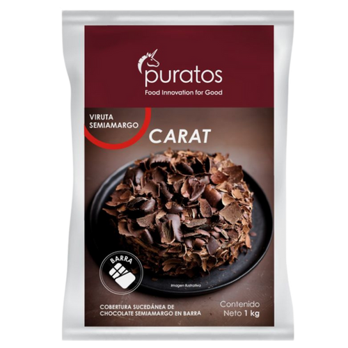 COBERTURA CHOCOLATE SEMIAMARGO CARAT PURATOS | elpanificadorctgena