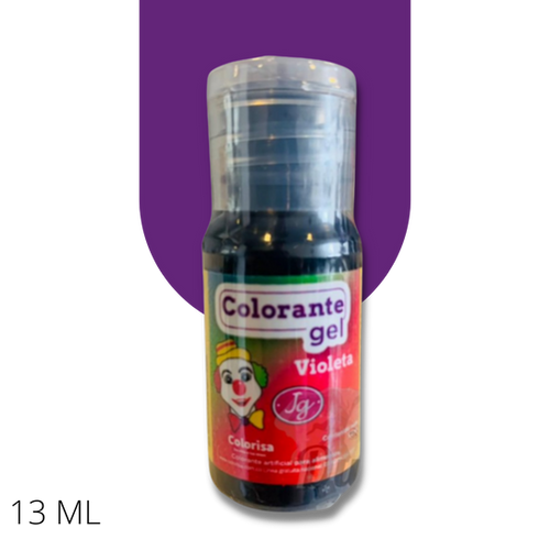 COLORANTE GEL VIOLETA 13 ML | elpanificadorctgena