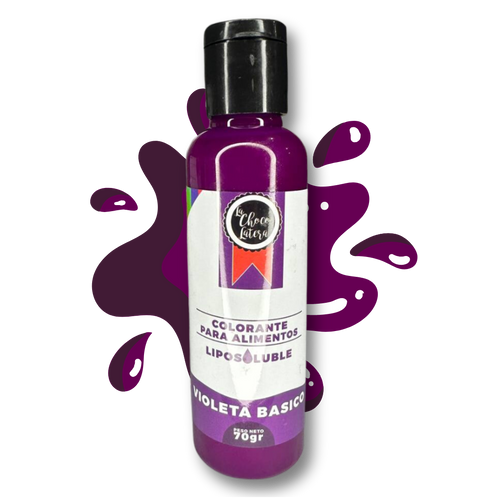 COLORANTE LIPOSOLUBLE VIOLETA BASICO | elpanificadorctgena