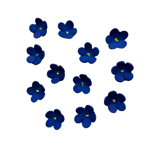 FLOR ECO MINI AZUL REY PASTILLAJE | elpanificadorctgena