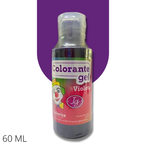 COLORANTE GEL VIOLETA 60 ML | elpanificadorctgena
