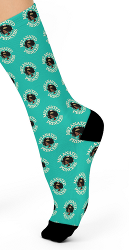 "Regal Portraits" Socks | Melanated Princess