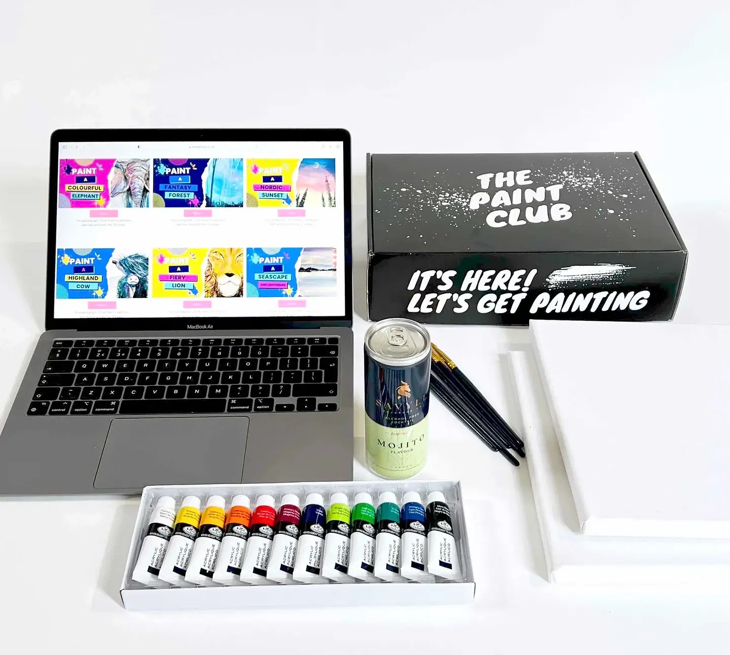 Sip and Paint Parties | The Paint Club | United Kingdom