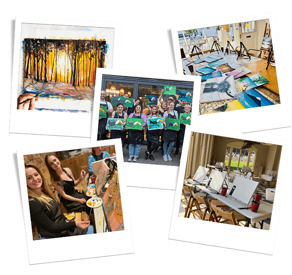 Sip And Paint | Art Parties, Events And Tutorials | The Paint Club