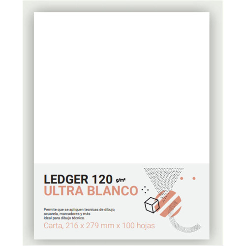 Papel Ledger Carta (Paquete) | My Site