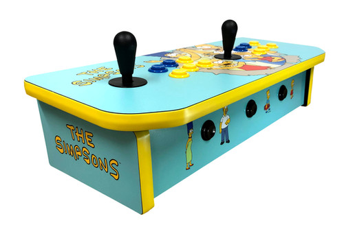 The Simpsons Arcade Control Panel - Up to 4 Players - 5,146 Games ...