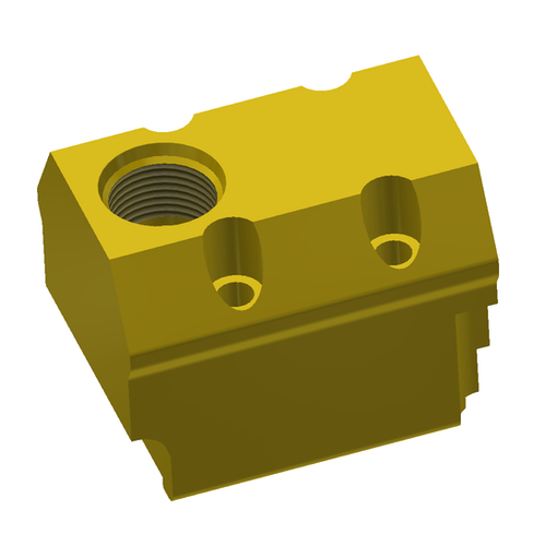 Check Valve Adapter Block - DX | TYCROP Trailers