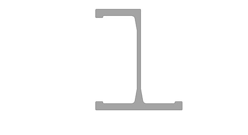 Aluminum J Beam - 99" | TYCROP Trailers