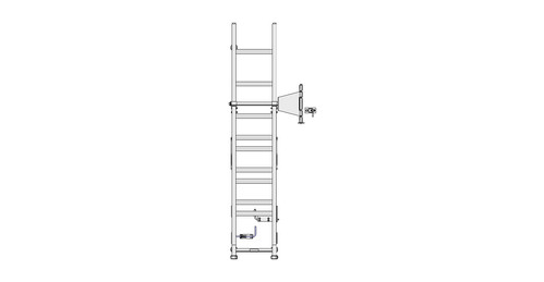 Inset Swing Out Ladder | TYCROP Trailers