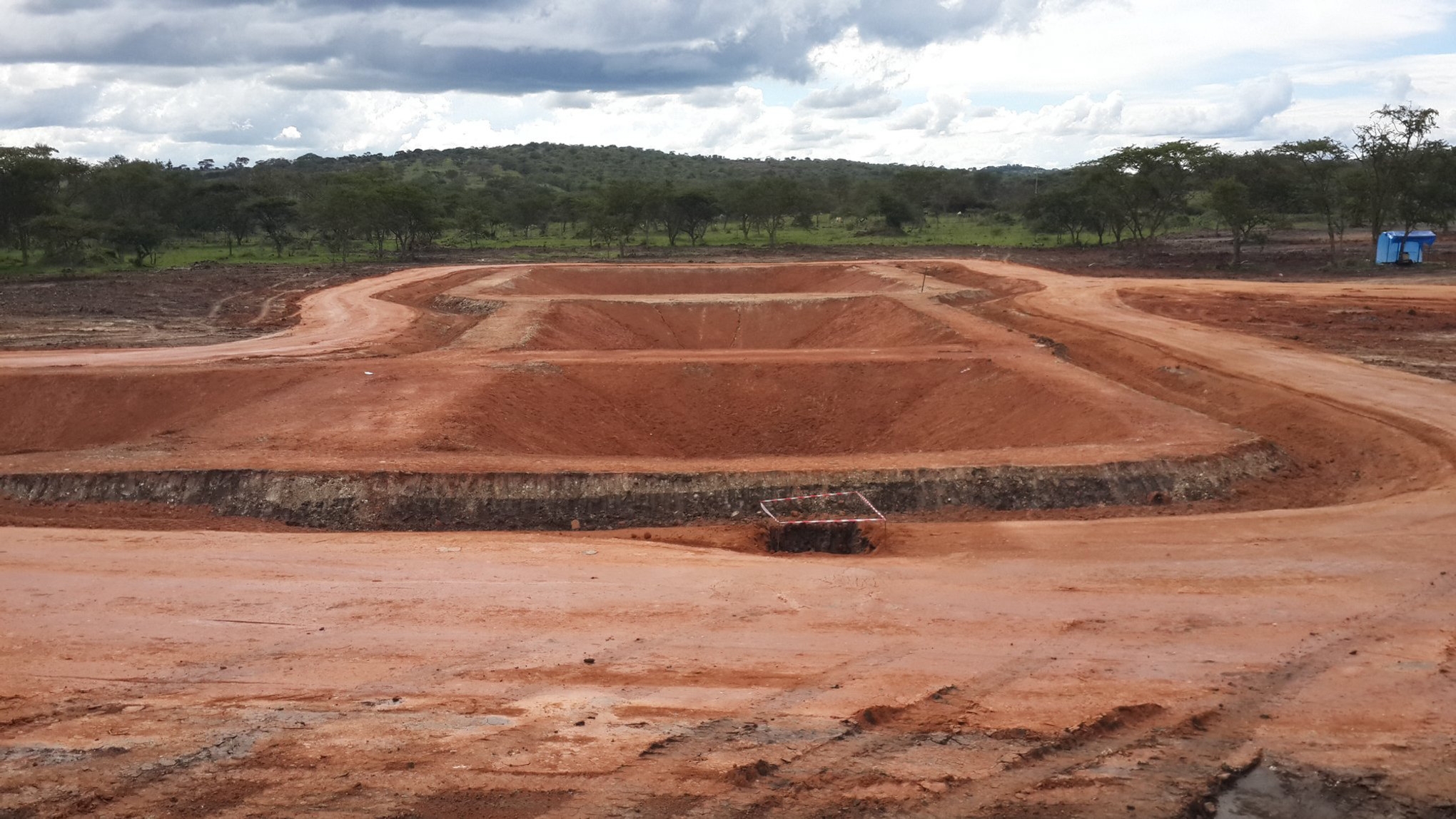 Sedimentation ponds project