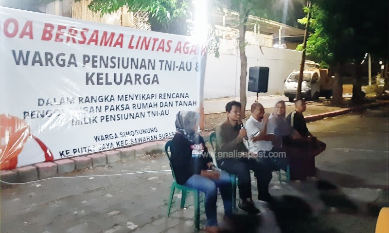 Warga Yang Tempati Rumah Dinas TNI-AU Simo Gunung Tolak Pengosongan