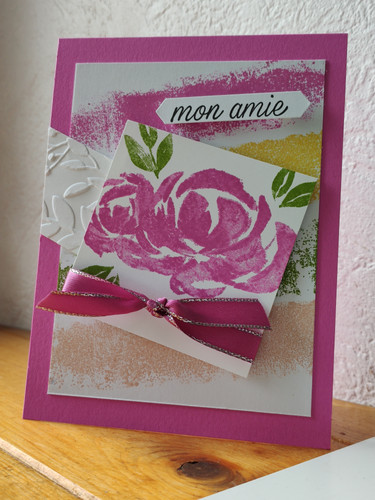 Carte tout en rose | Des cartes pour le dire