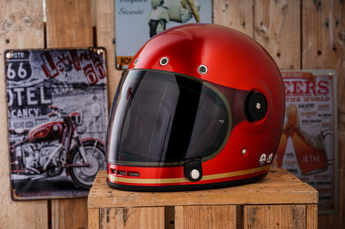 VRM1976 MILANO CLASSIC PAINTED Candy Red Face & Neck Gold | VRM 1976