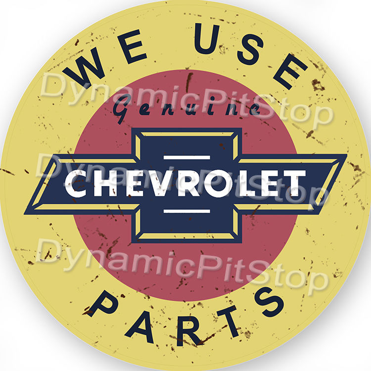 Chevrolet Tin Signs Shop Online | Dynamic Pit Stop