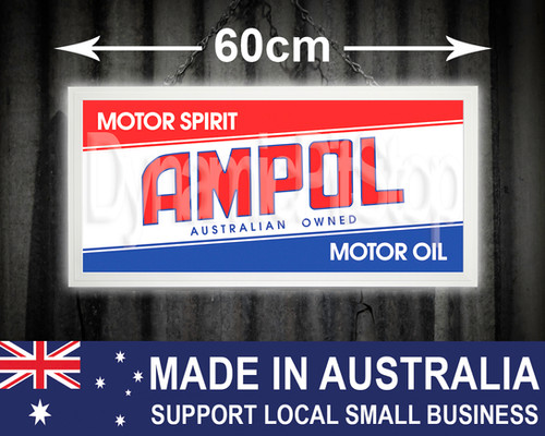 SALE!! Illuminated Ampol Sign | Dynamic Pit Stop185