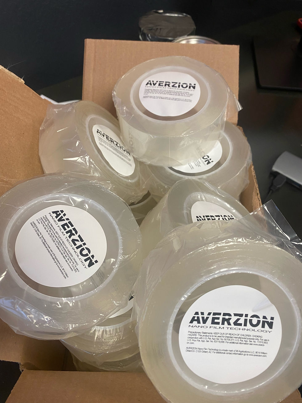 1in x 100ft AVERZION Nano Film | Slick Barrier