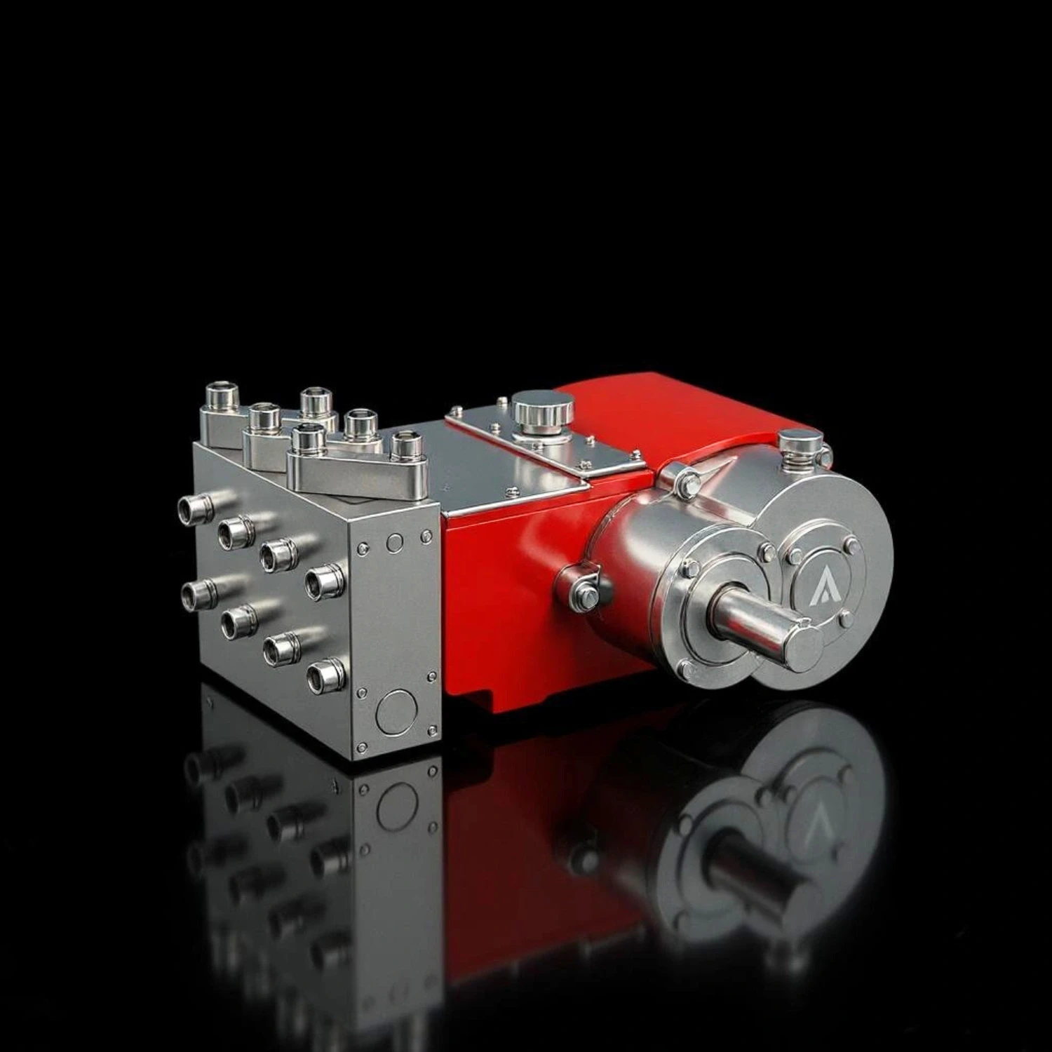 AT-40B Triplex Industrial Plunger Pump — 40 HP Belt Drive | American ...