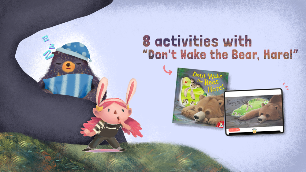 8 Activities with "Don't Wake The Bear, Hare" Children's Book by Steve ...